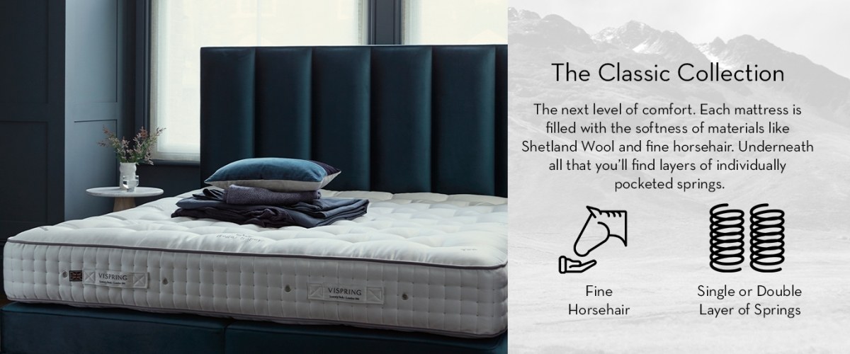 Vispring Luxury Beds, Mattresses & Headboards - Furniture World