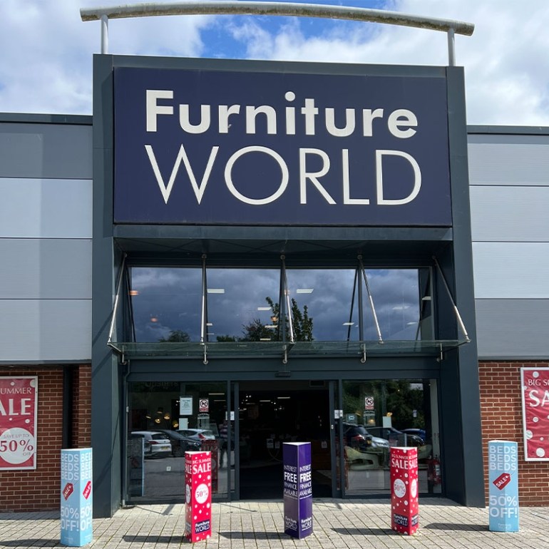 Furniture World Plymouth | Find Us At Coypool Retail Park | Furniture World