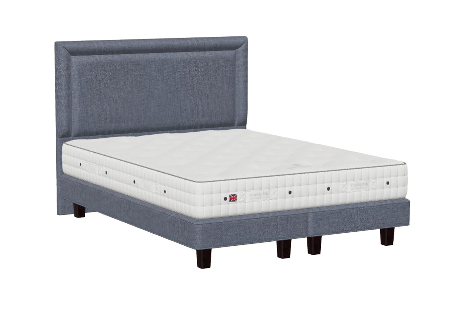 Vispring Dartington Shallow 17cm Base Divan Bed | Furniture World