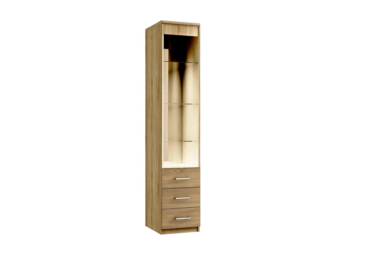 Malena Tall Single Wardrobe | Furniture World