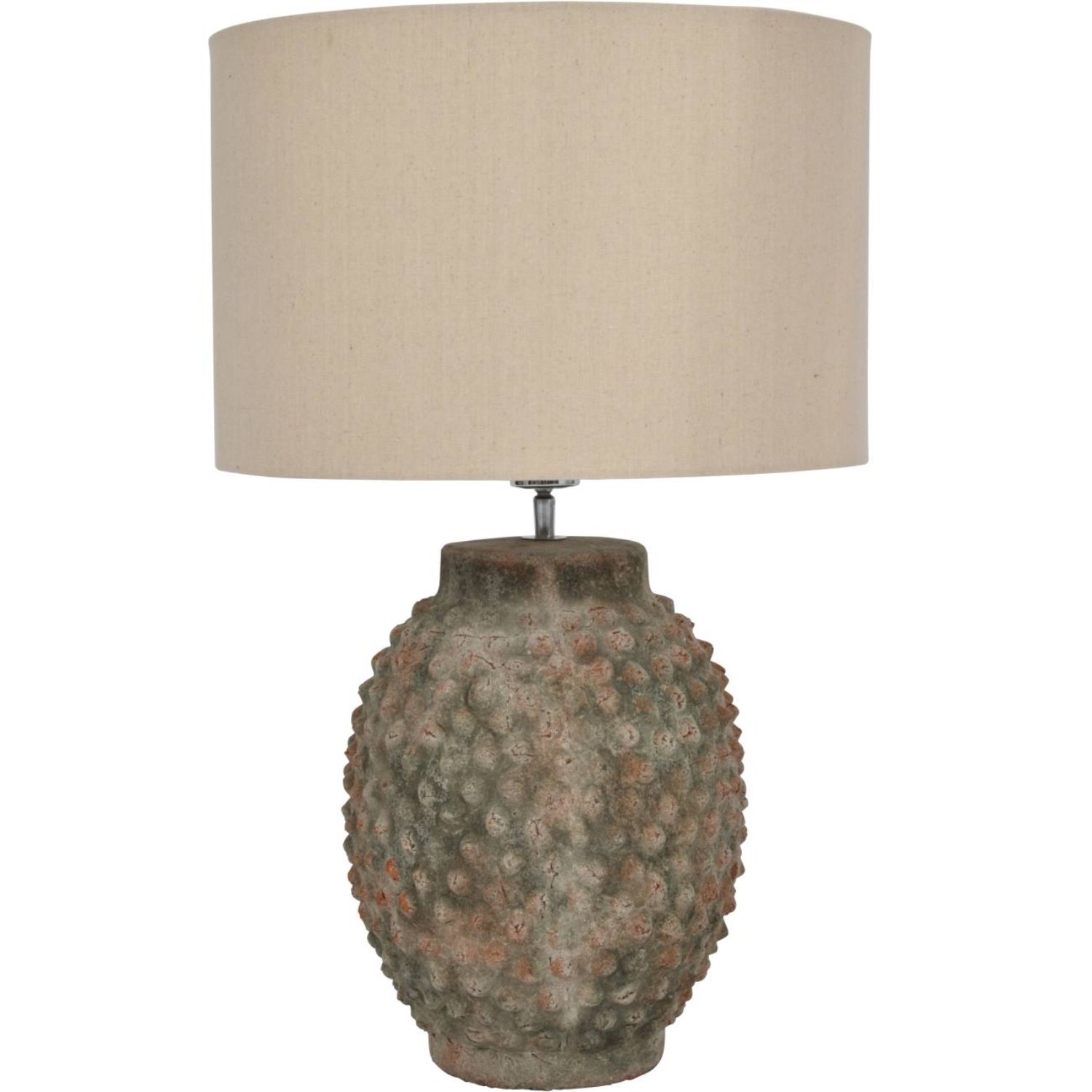 Remus Terracotta Table Lamp with Shade | Furniture World