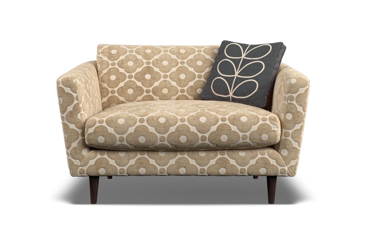 Orla Kiely Dorsey Snuggler Chair, Pattern | Living Room | Furniture World