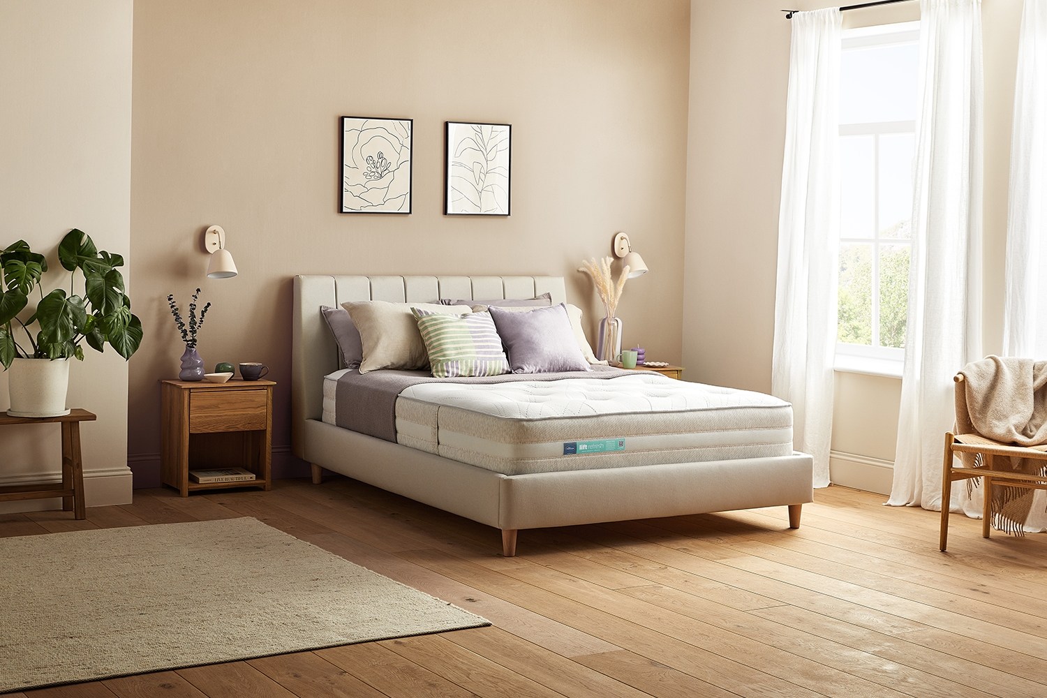 Silentnight Lift Refresh Menopause Premium Slimline Divan Bed ...