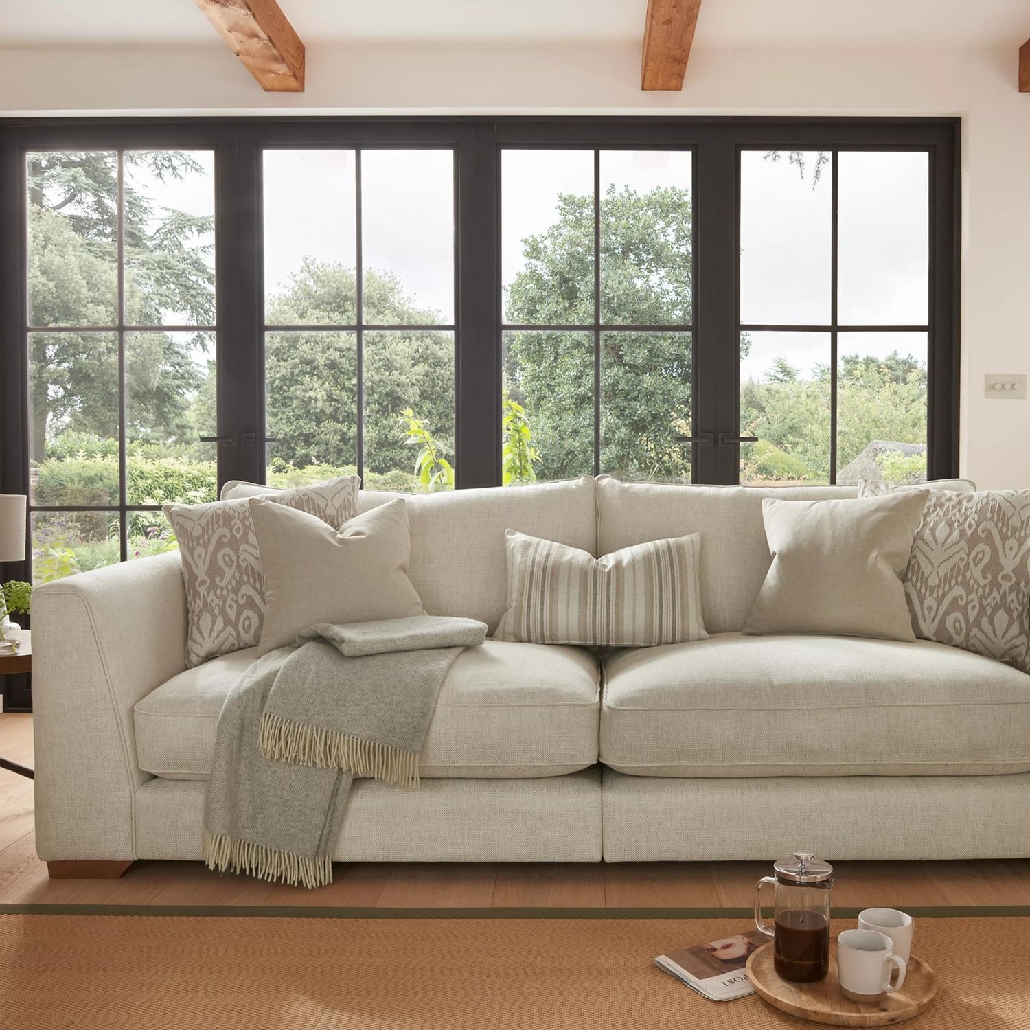 Hugo | Holme Extra Large Luxury Sofa Made In Britain - Furniture World