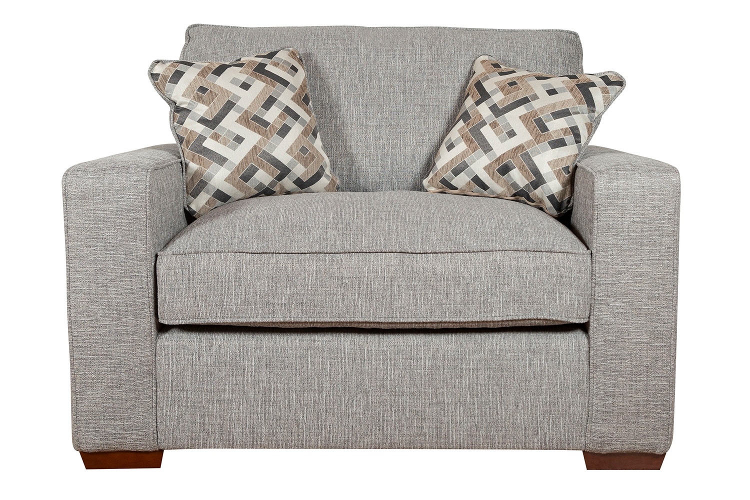 Cairo Fabric Standard Back Snuggler Chair | Furniture World