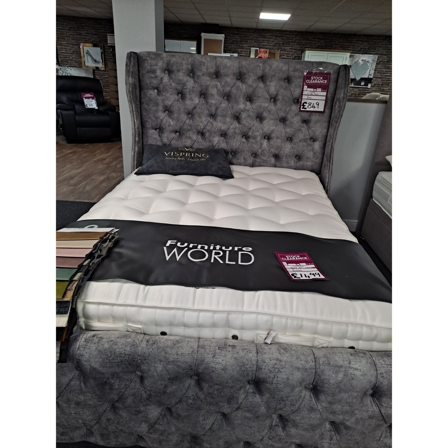 Ex-Display Plymouth - Vispring Elite King Size mattress | Furniture World