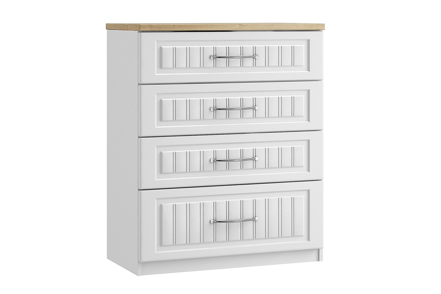 Panorama 4 Drawer Chest of Drawers with Deep Drawer | Furniture World