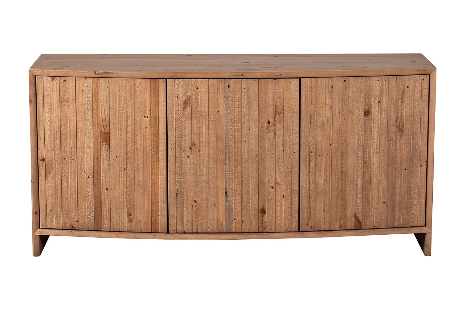 CLEARANCE - Tivoli Reclaimed Wood 3 Door Sideboard | Furniture World