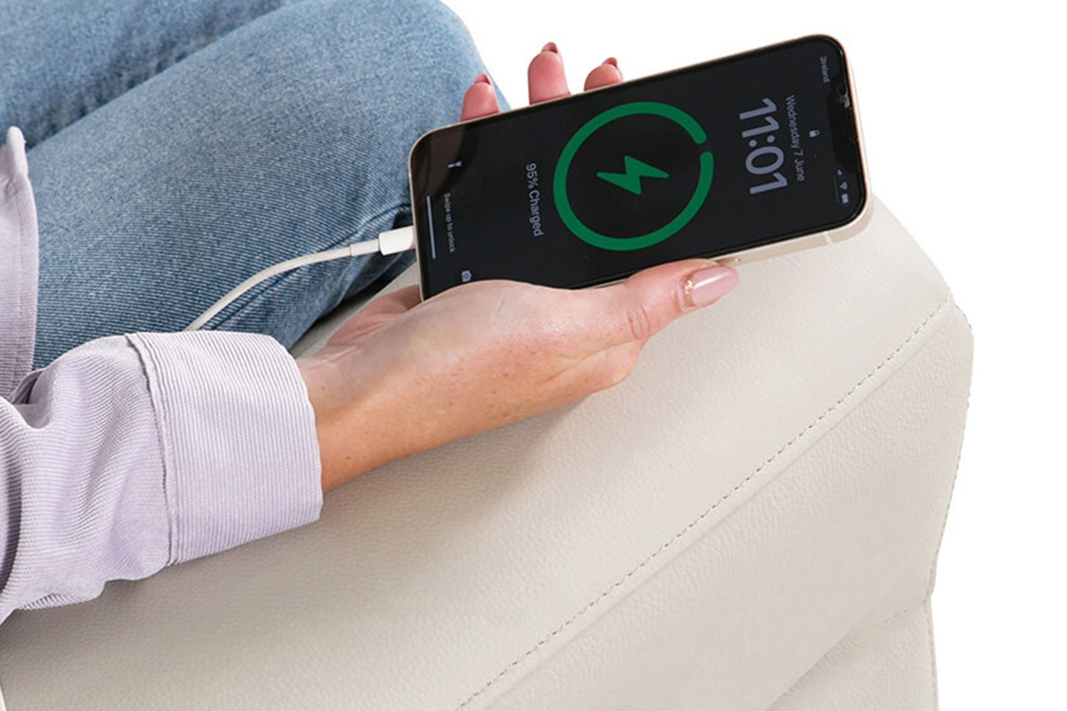 Ross Leather Electric Recliner Chair | Furniture World