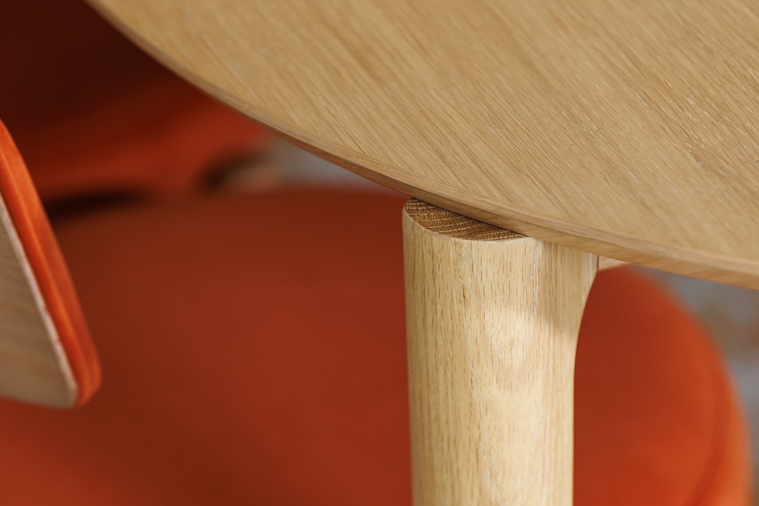 G Plan Winchester Retro Oak 130-170cm Rounded Extending Dining Table | Furniture World