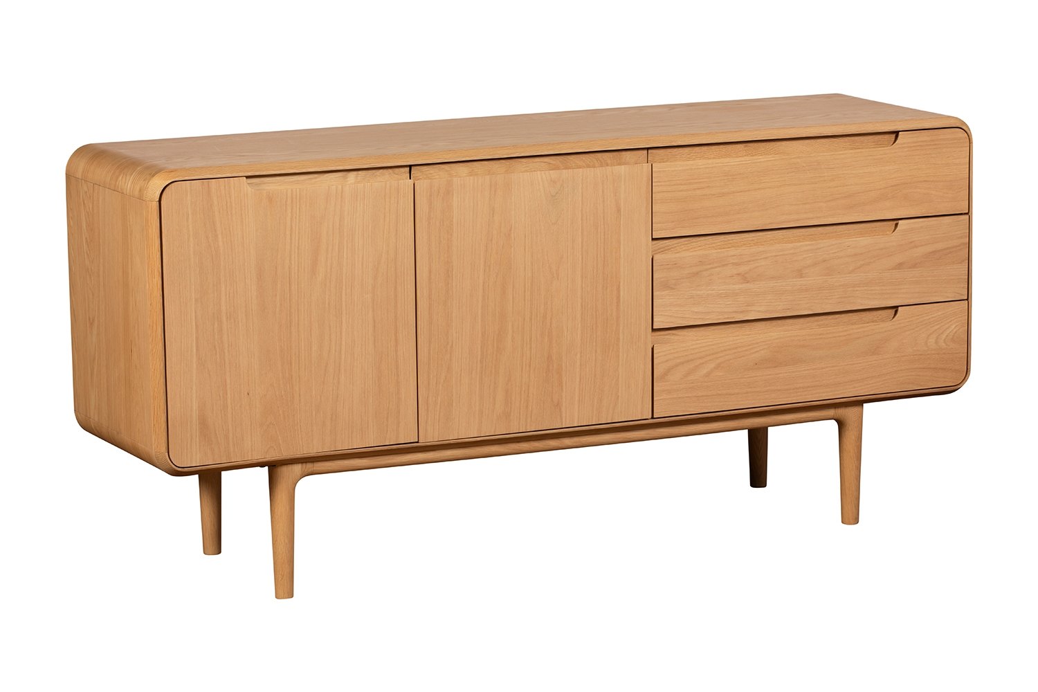 G Plan Winchester Retro Oak Wide Sideboard | Furniture World