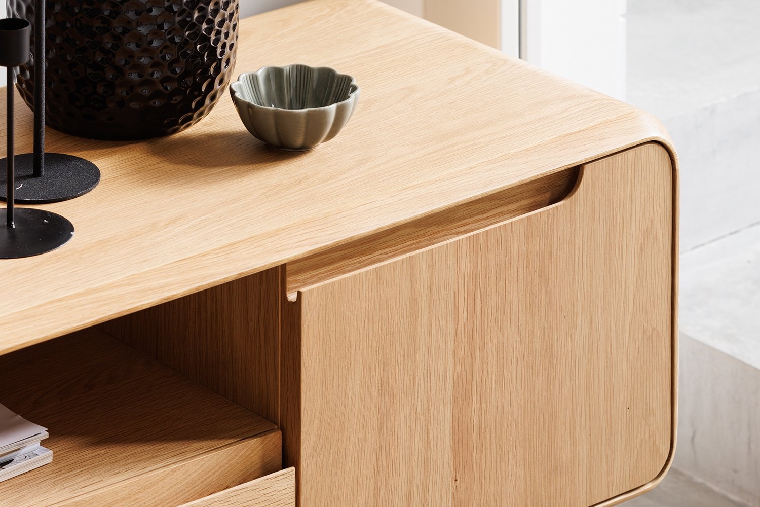 G Plan Winchester Retro Oak TV Unit | Furniture World