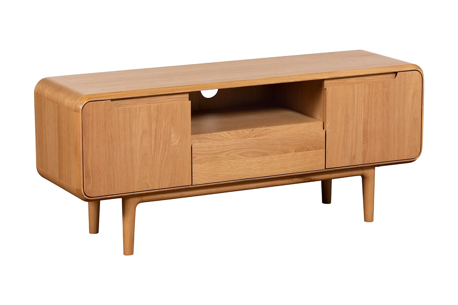 G Plan Winchester Retro Oak TV Unit | Furniture World