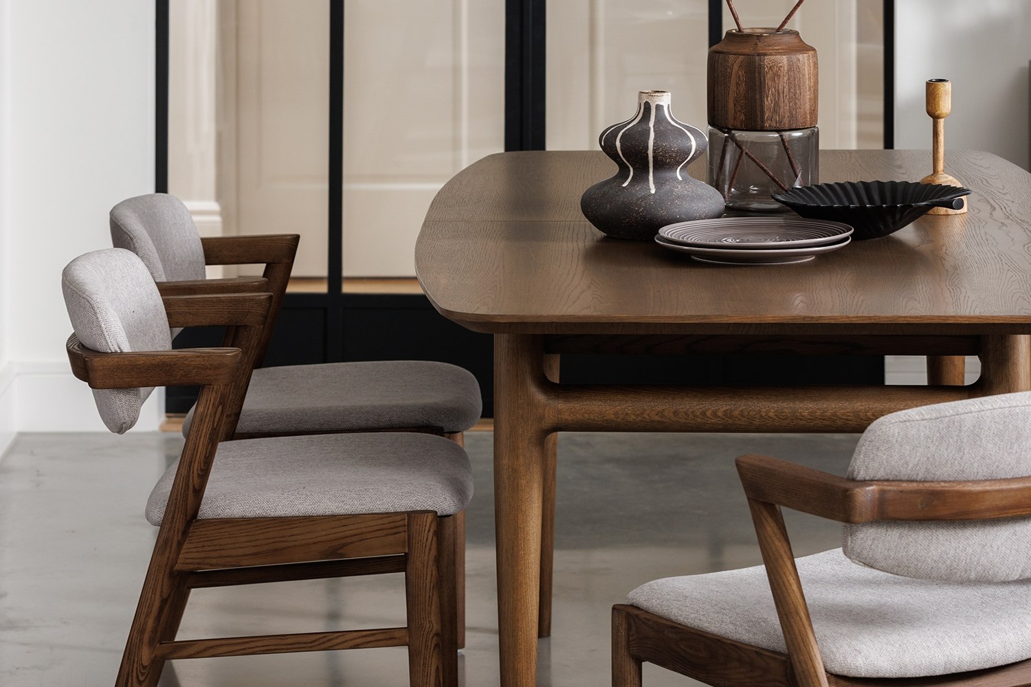 G Plan Marlow Retro Walnut 160cm-215cm Extending Dining Table ...