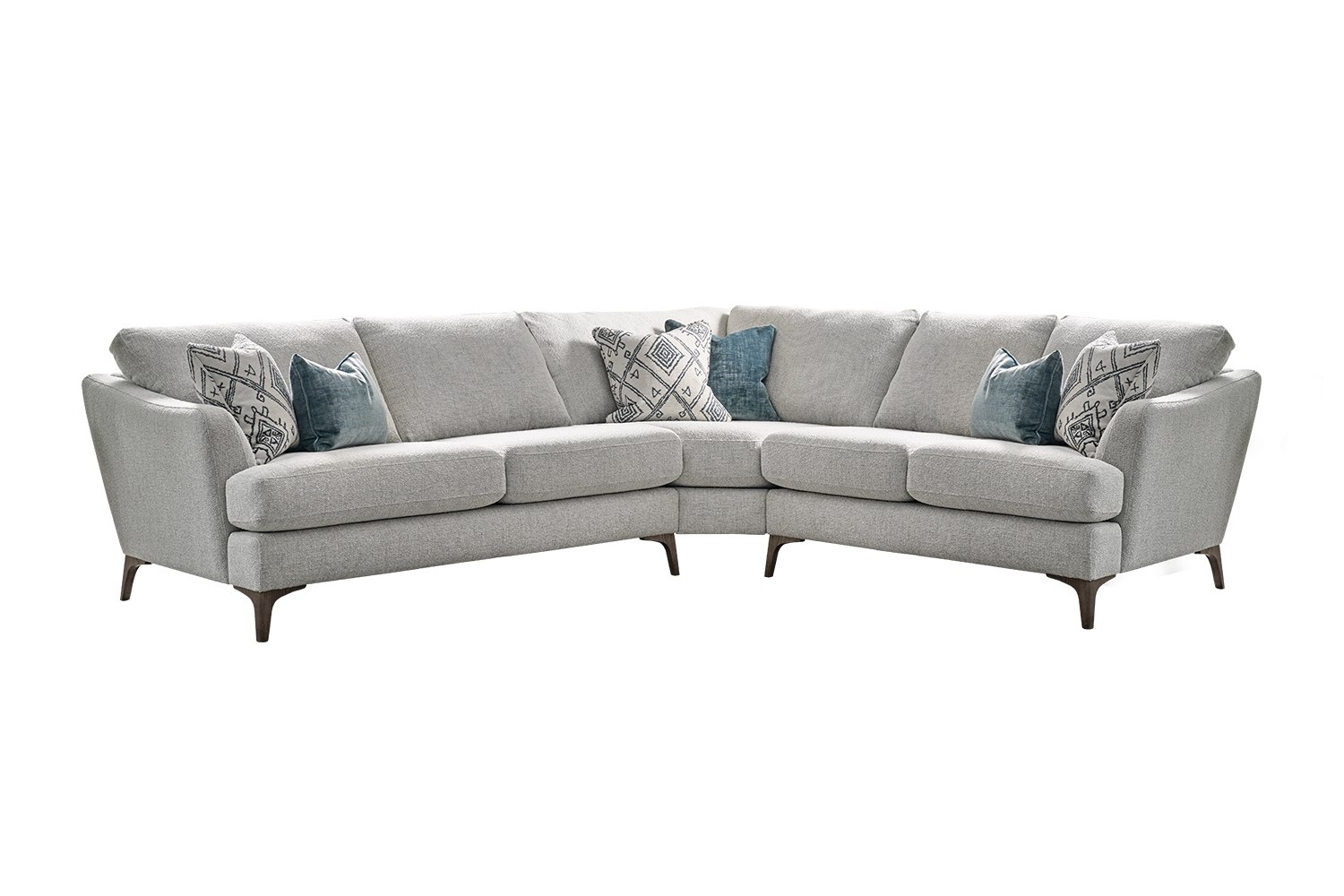 Ashwood Designs Hansson Boucle 4 Seater Corner Sofa | Furniture World