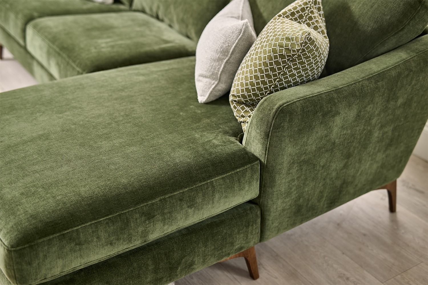 Hampton Upholstered Modular Cuddler End Unit | Furniture World