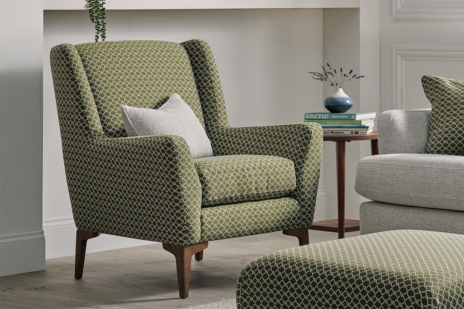 Ashwood Designs Hansson Upholstered Accent Chair | Furniture World