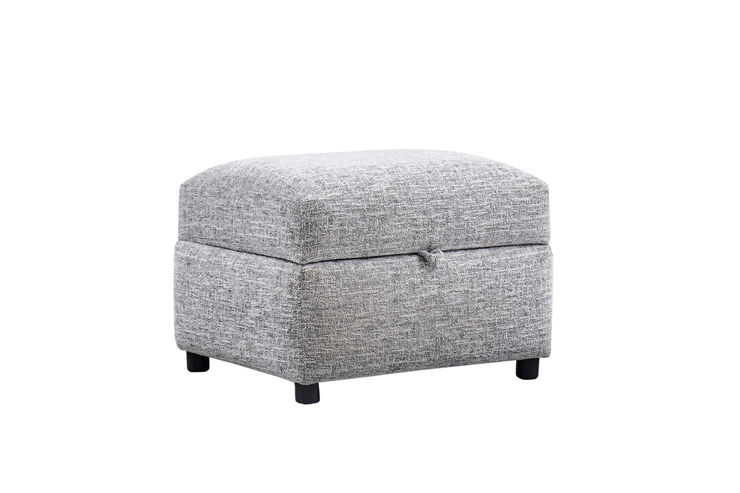 Hampton Upholstered Storage Stool - Furniture World