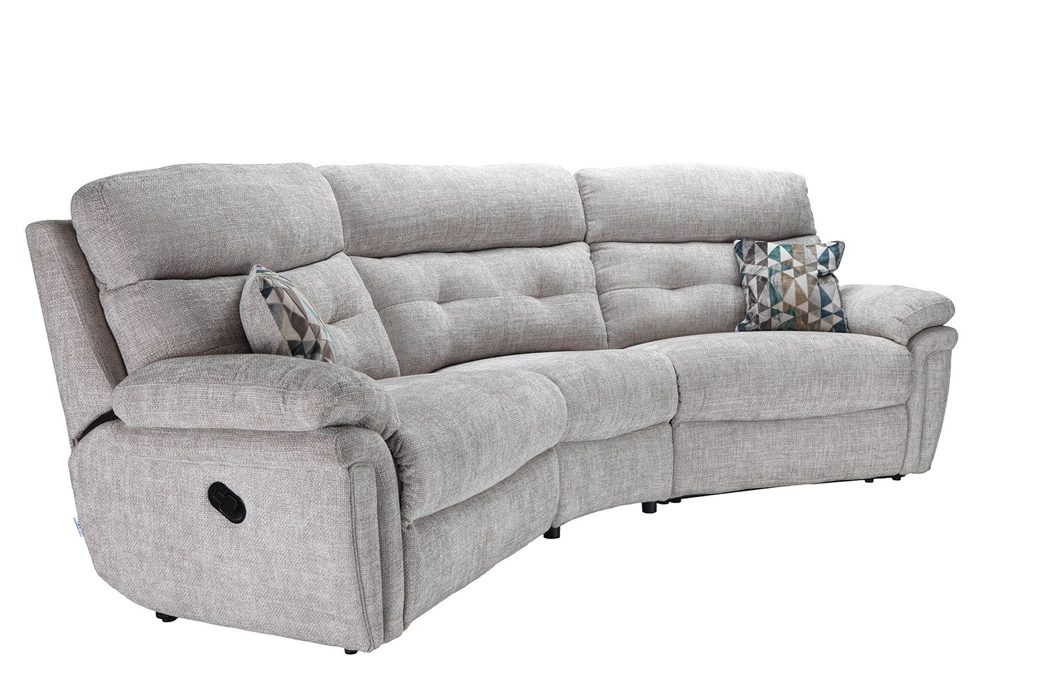 La-Z-Boy Baxter 3 Seater Curved Recliner Sofa | Furniture World