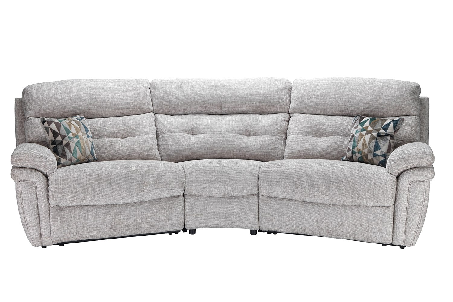 La-Z-Boy Baxter 3 Seater Curved Recliner Sofa | Furniture World