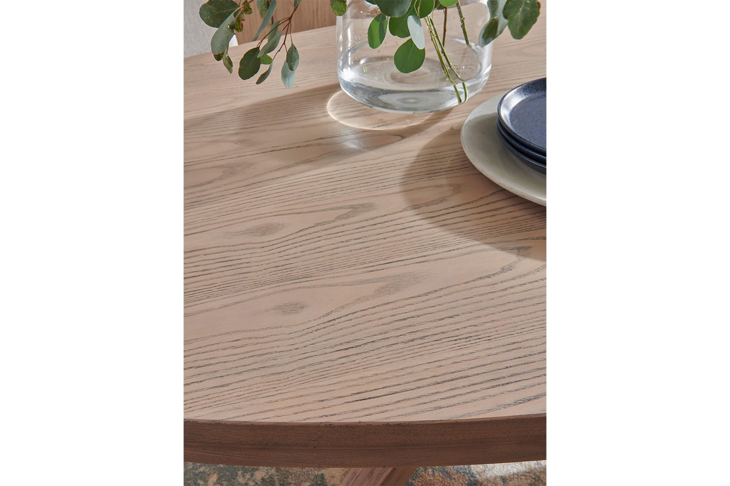 Feltz Smoked Oak 190cm Oval Dining Table Set falun | Furniture World