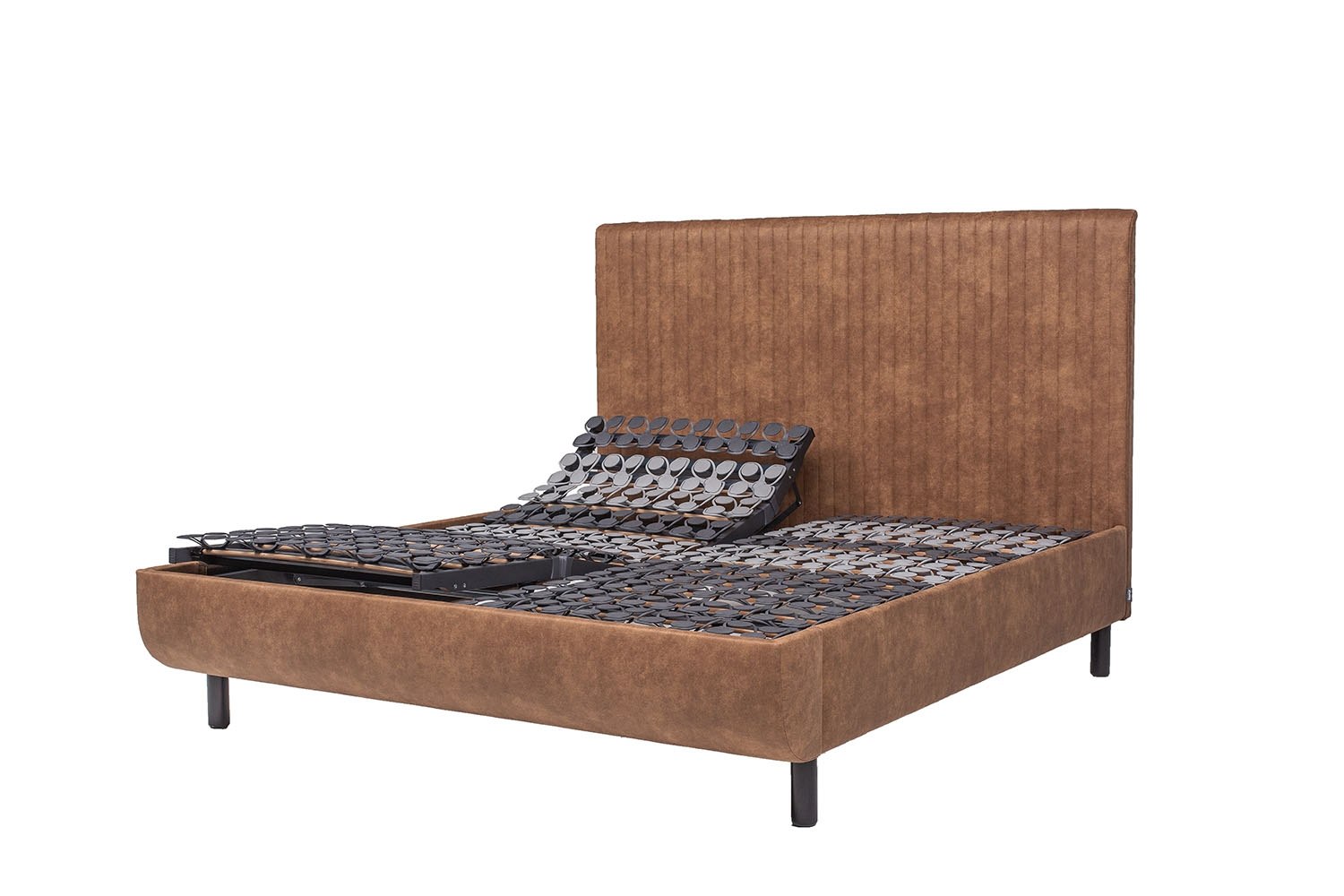 TEMPUR® Arc Adjustable Disc Bed Frame with Vertical Headboard ...