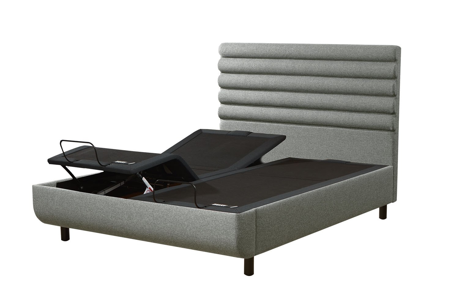 TEMPUR® Arc Ergo Smart Base Bed Frame with Vectra Headboard | Furniture ...