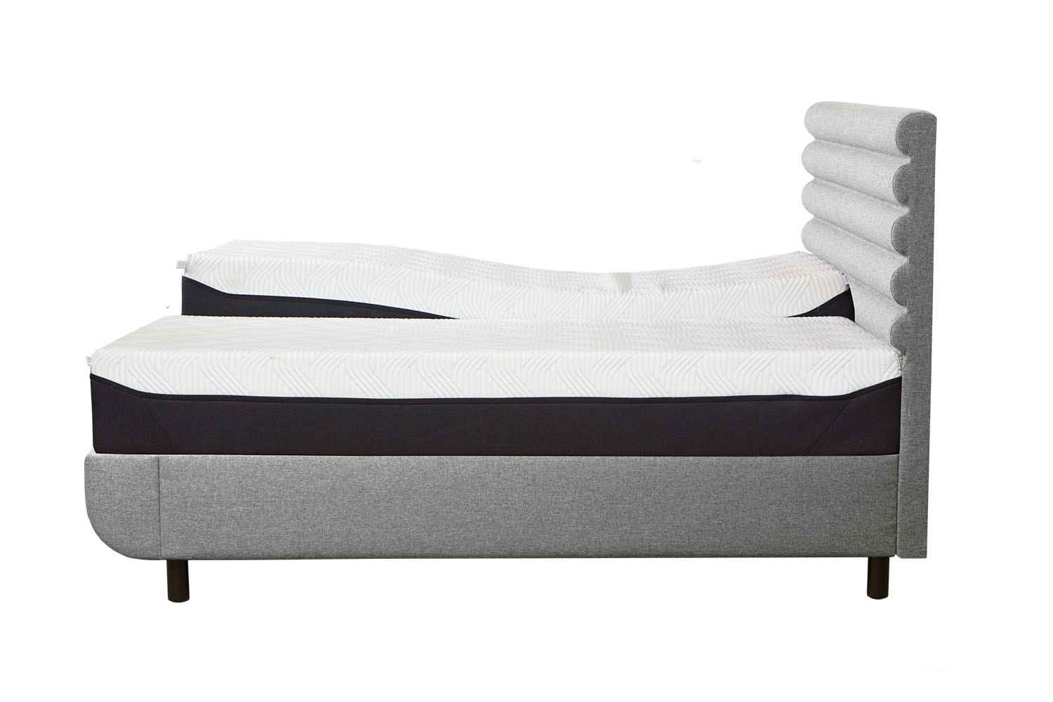 TEMPUR® Arc Ergo Smart Base Bed Frame with Vectra Headboard | Furniture ...