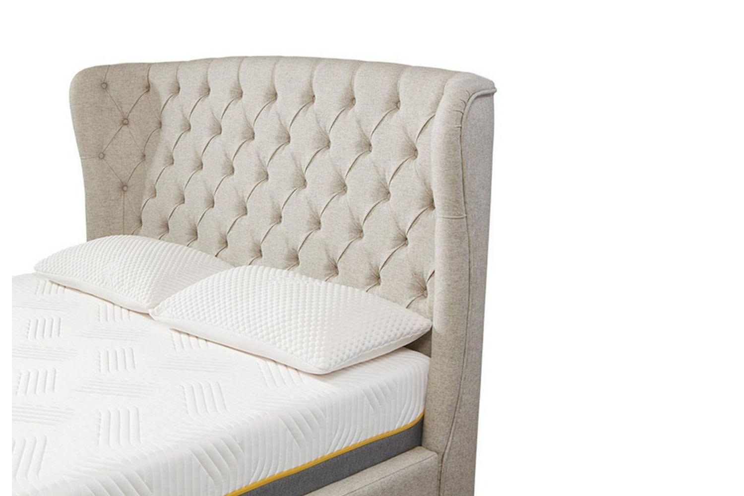 TEMPUR® Holcot Ottoman Bed Base in Shetland Pebble | Furniture World