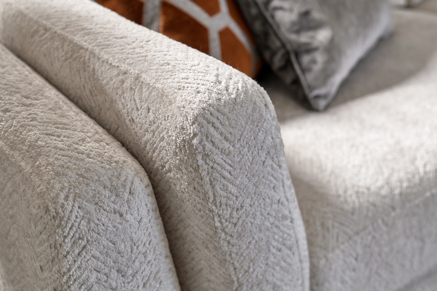 Milton Upholstered 6 Seater Corner Sofa | Furniture World