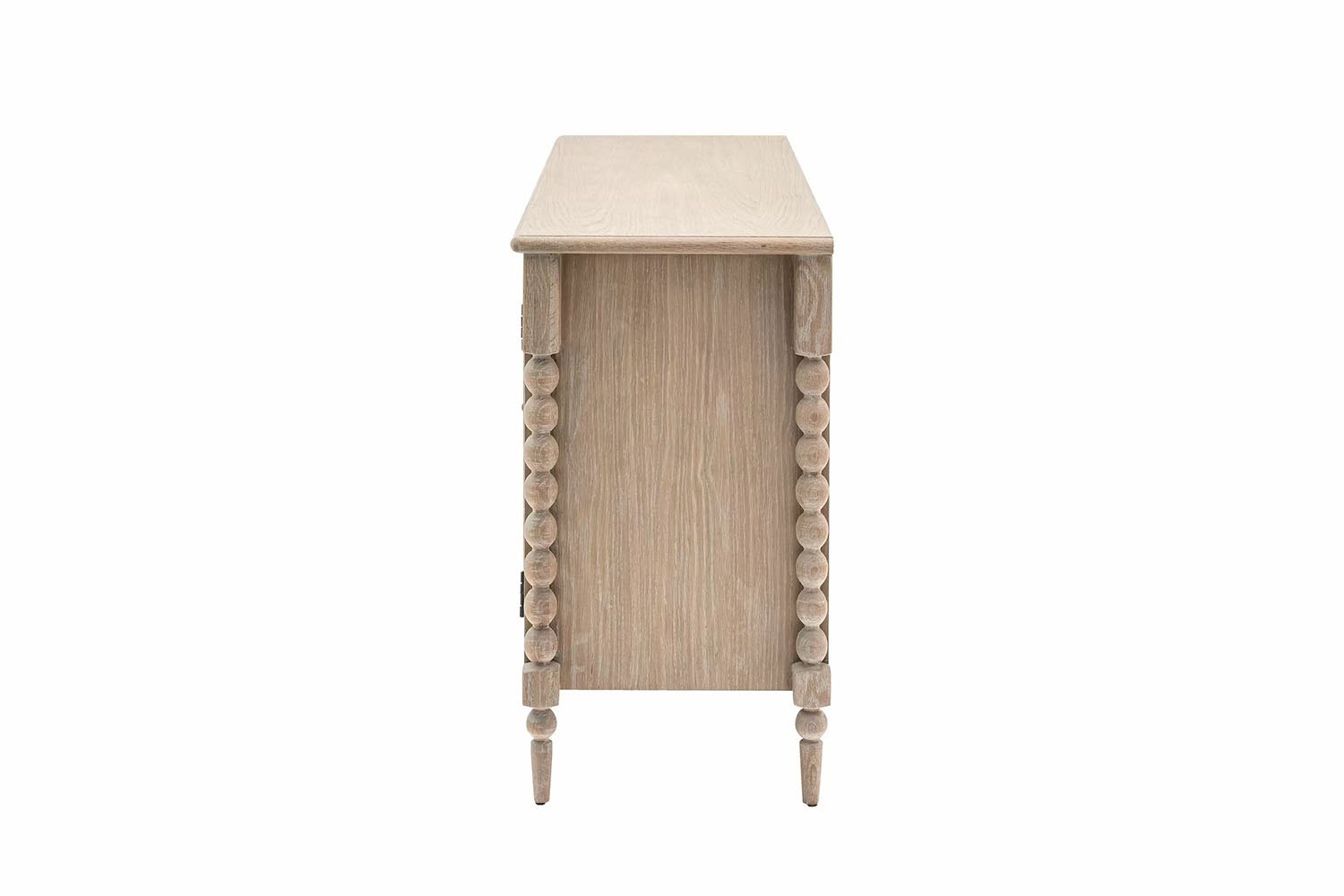 Gallery Direct Artisan Limewash Oak Large Sideboard with Bobbin Detail ...