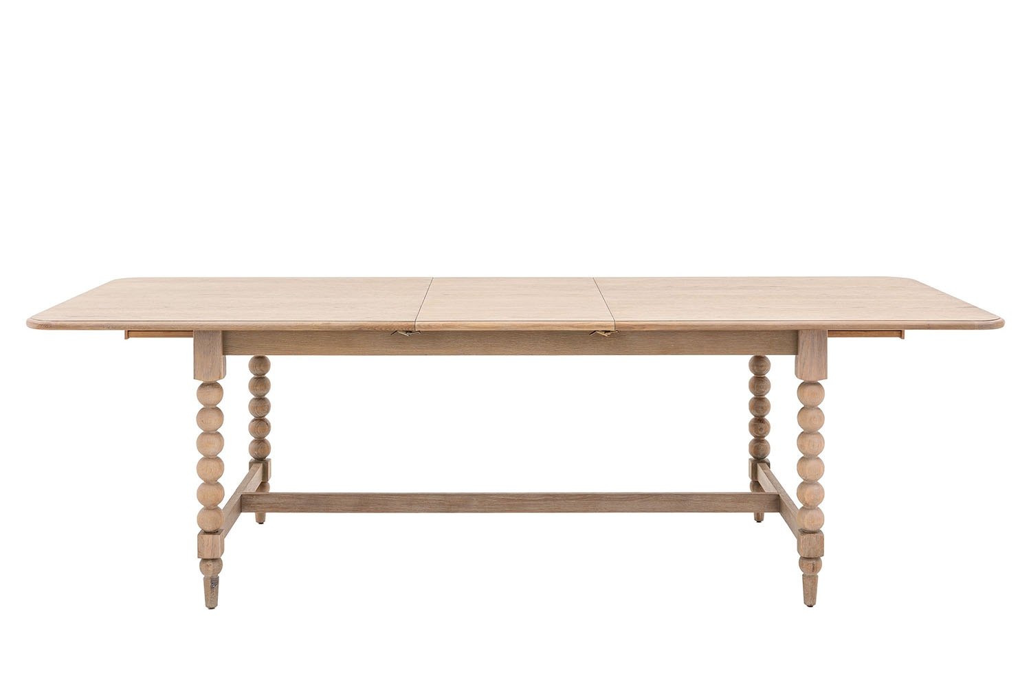 Gallery Direct Artisan Limewash Oak Extending Dining Table Set & 6 ...