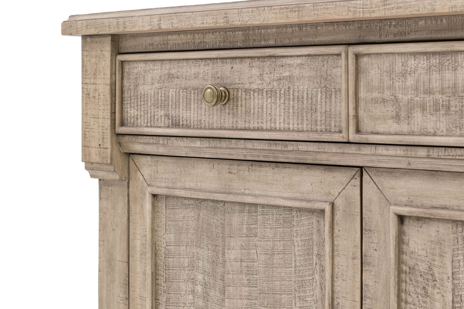 Gallery Direct Vancouver Rustic Pine Large Sideboard | Furniture World