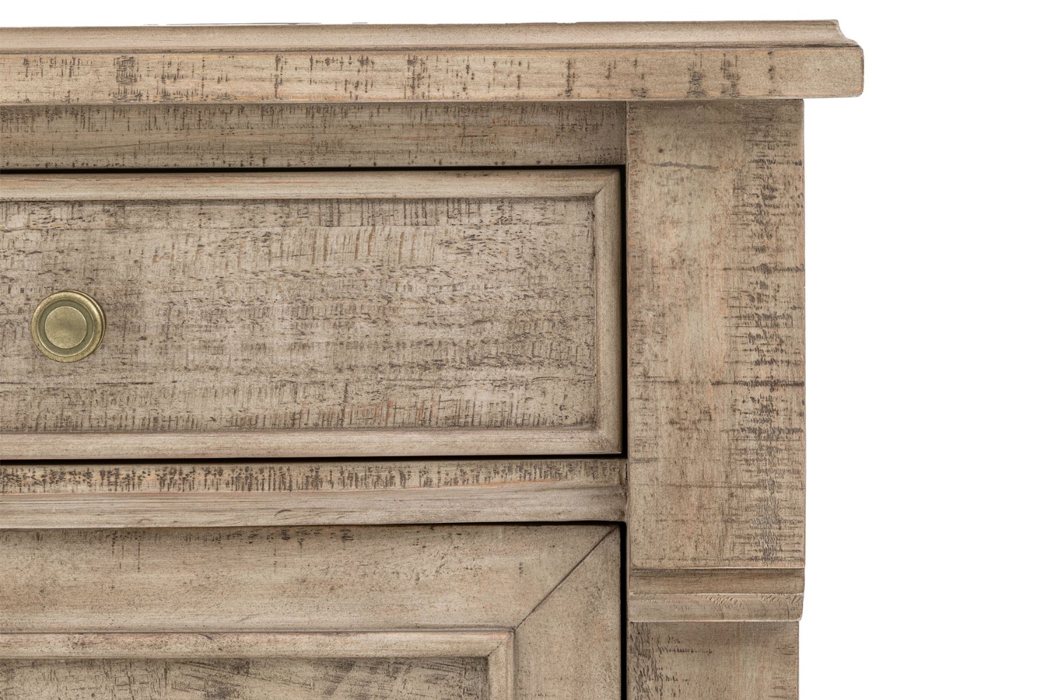 Gallery Direct Vancouver Rustic Pine Large Sideboard | Furniture World