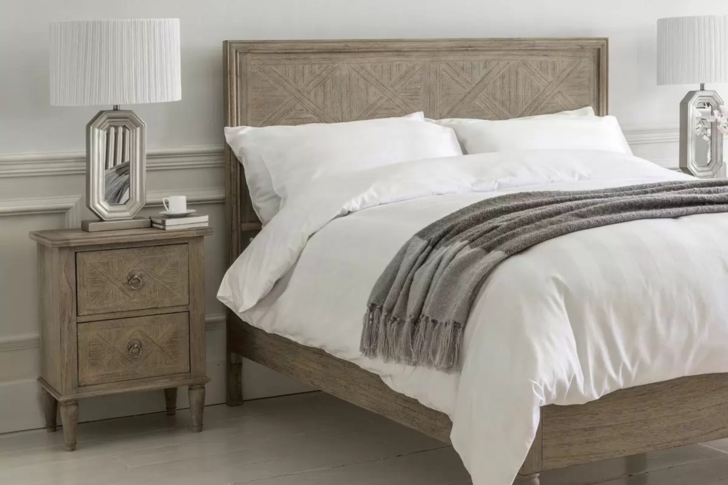 Gallery Direct Mustique French Colonial Bedside Table | Furniture World