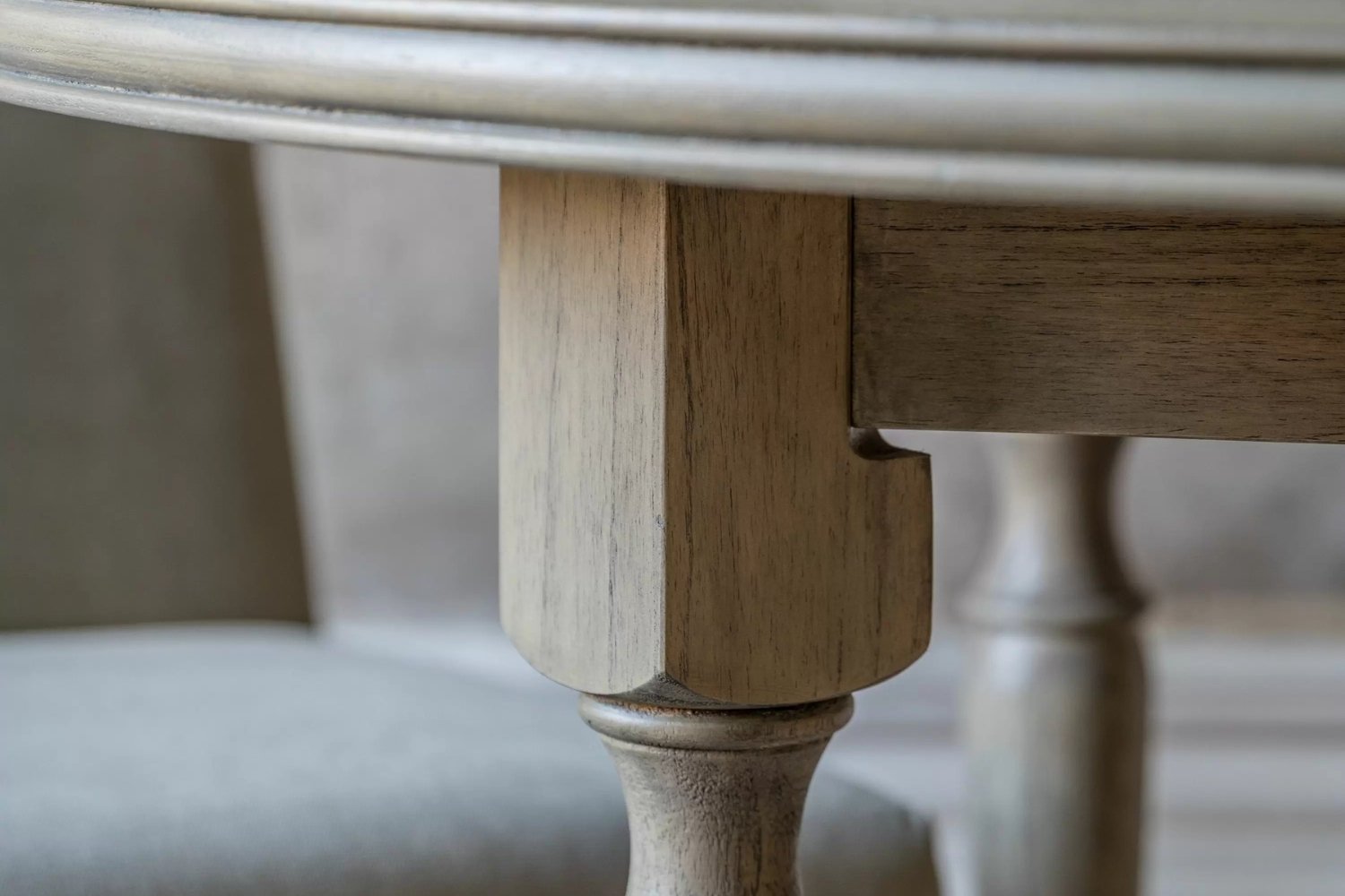 Gallery Direct Rustique French Colonial Round Dining Table | Furniture ...