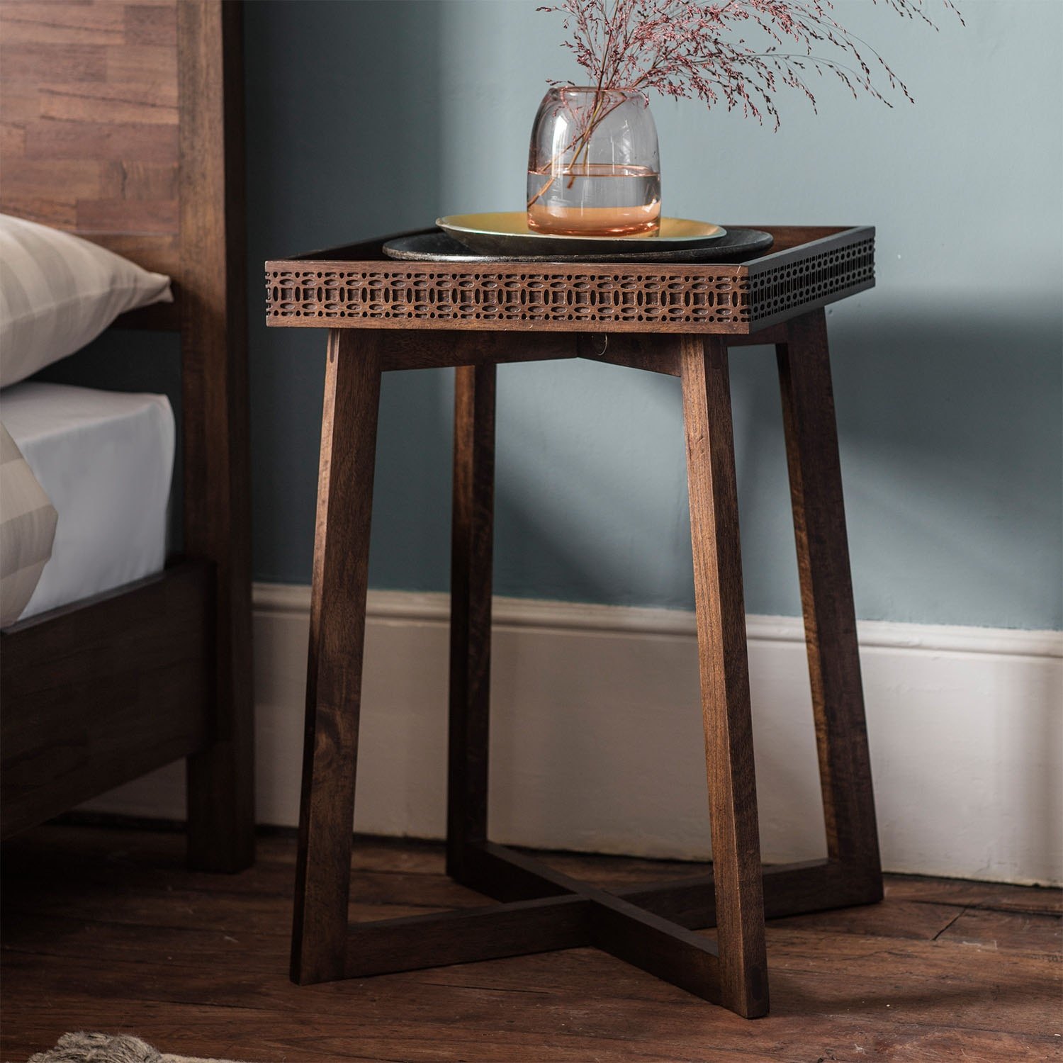 Gallery Direct Boho Retreat Bedside Table | Furniture World