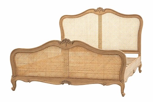 Gallery Direct Chic Weathered Cane Bed Frame | Furniture World