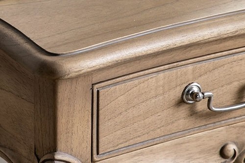 Gallery Direct Chic Weathered Dressing Table | Furniture World