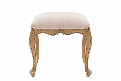 Gallery Direct Chic Weathered Dressing Table Stool | Furniture World