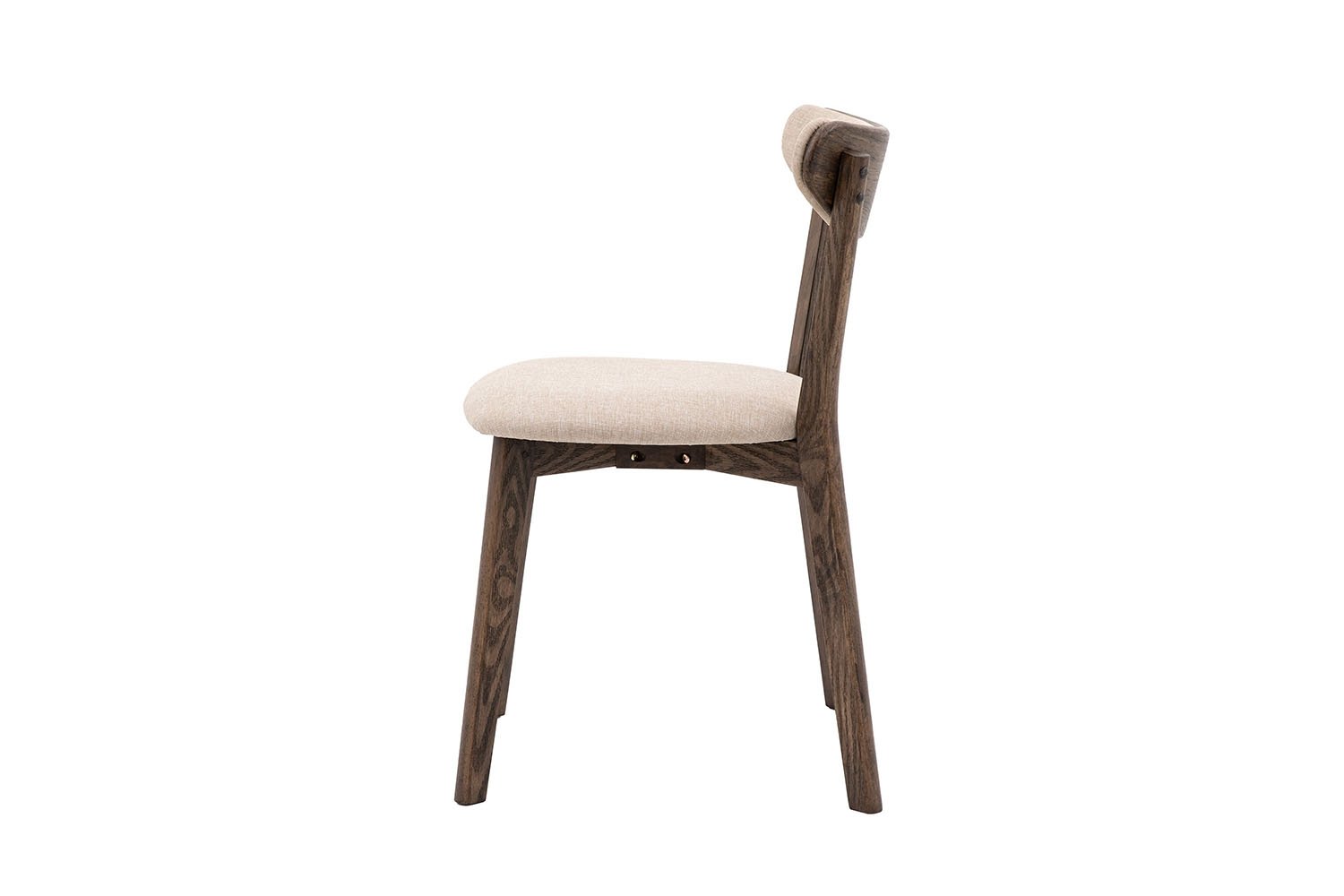 Gallery Direct Hatfield Pair Of Smoked Oak Dining Chairs | Furniture World