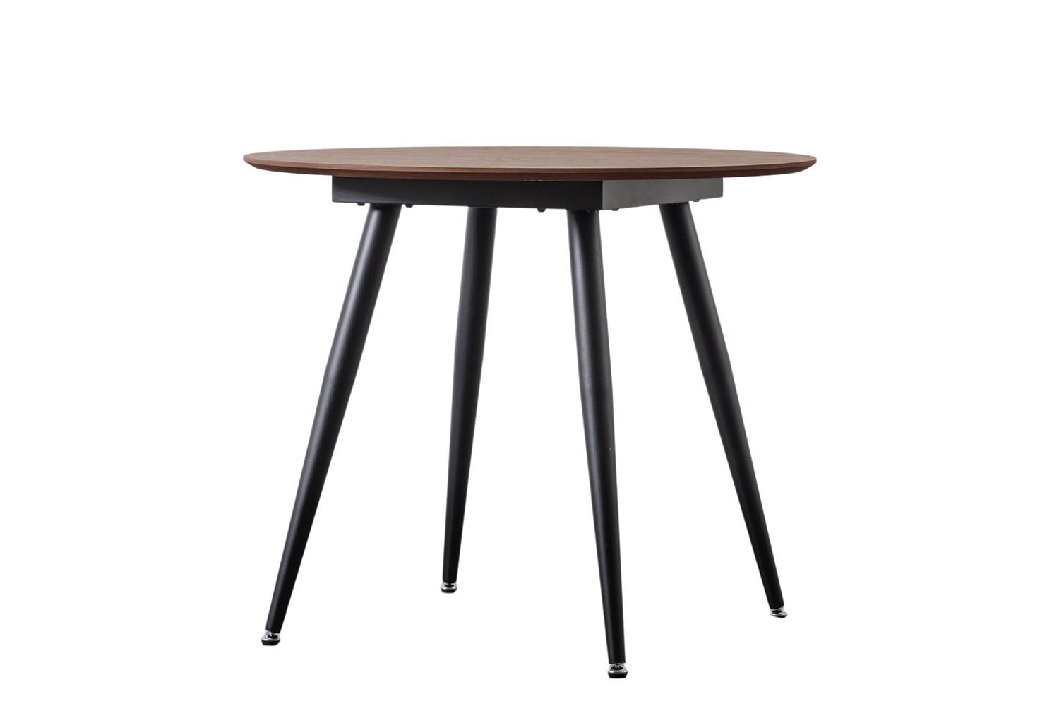 Gallery Direct Astley 90cm Round Walnut Dining Table | Furniture World