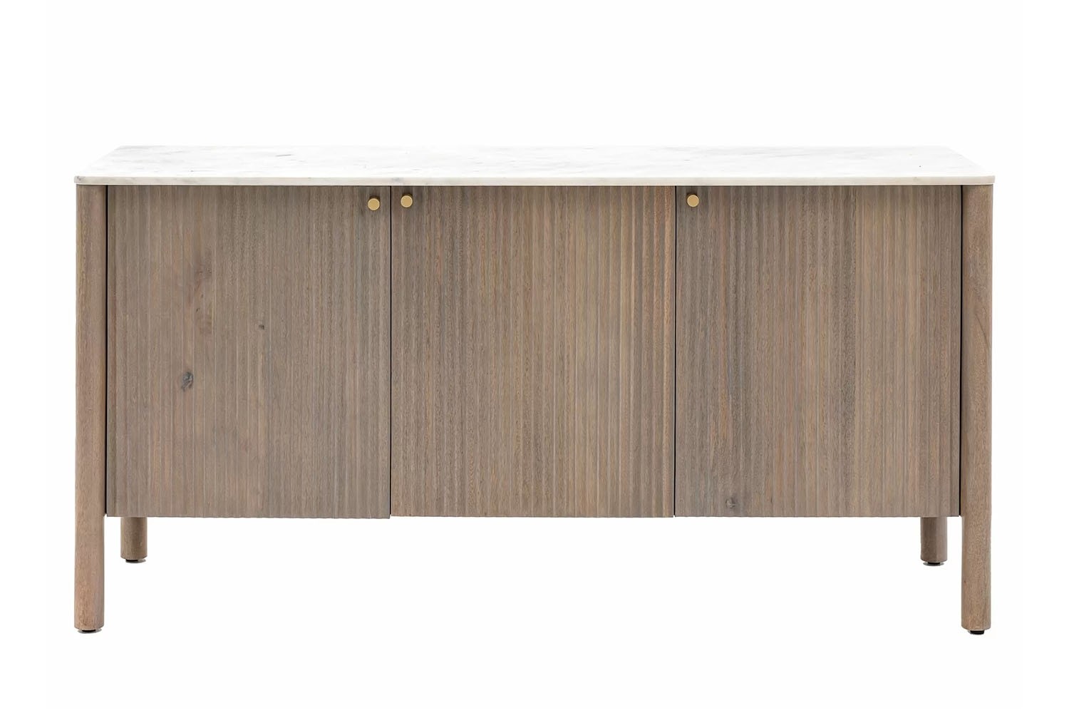 Gallery Direct Marmo Mango Wood Sideboard with Marble Top | Furniture World