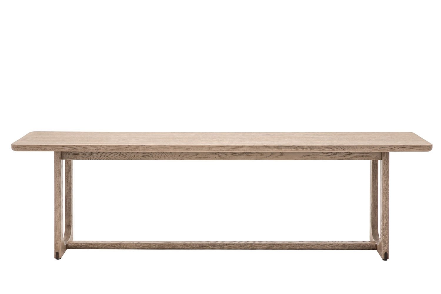 Gallery Direct Craft Smoked Oak Dining Bench | Furniture World