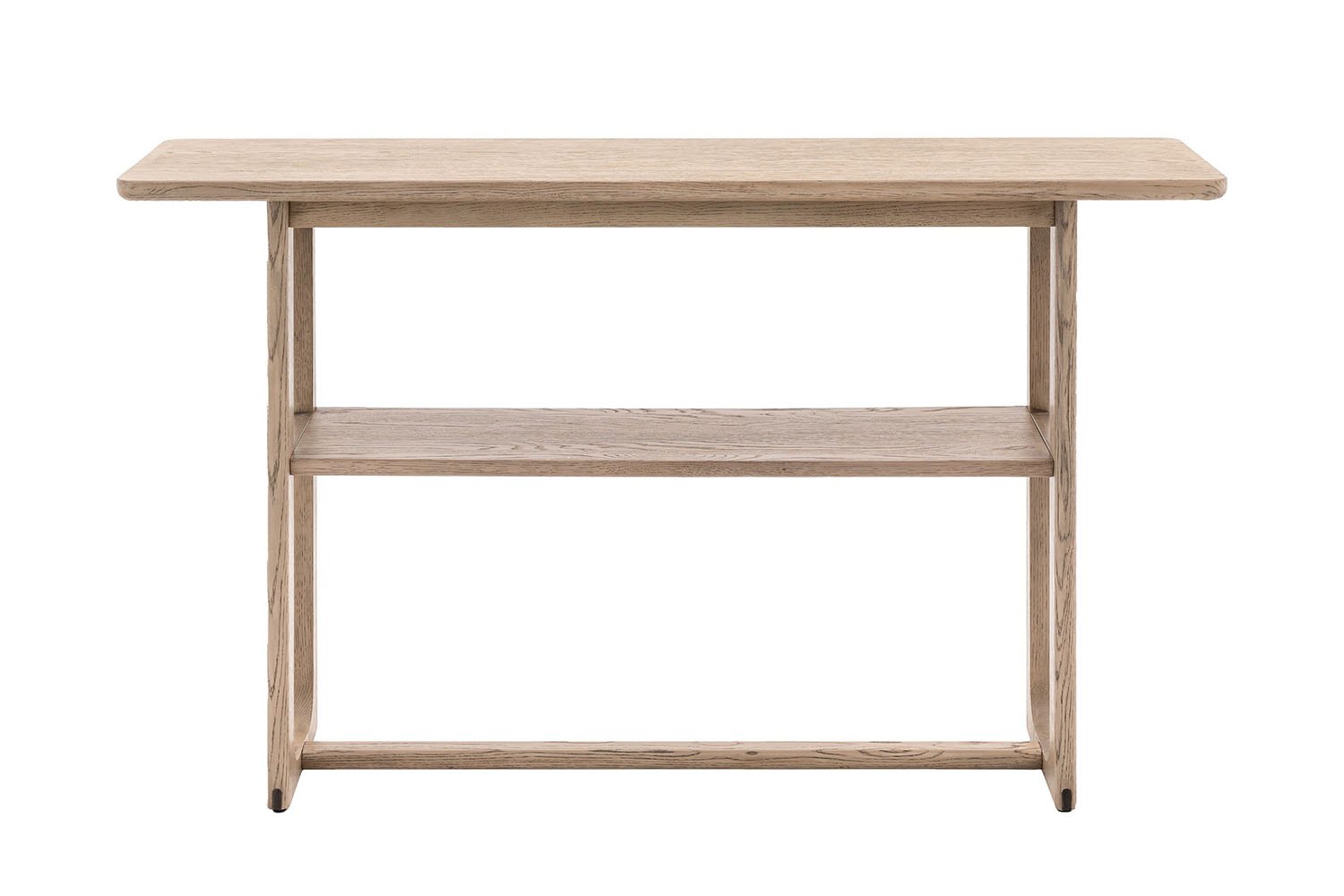 Gallery Direct Craft Smoked Oak Console Table | Furniture World