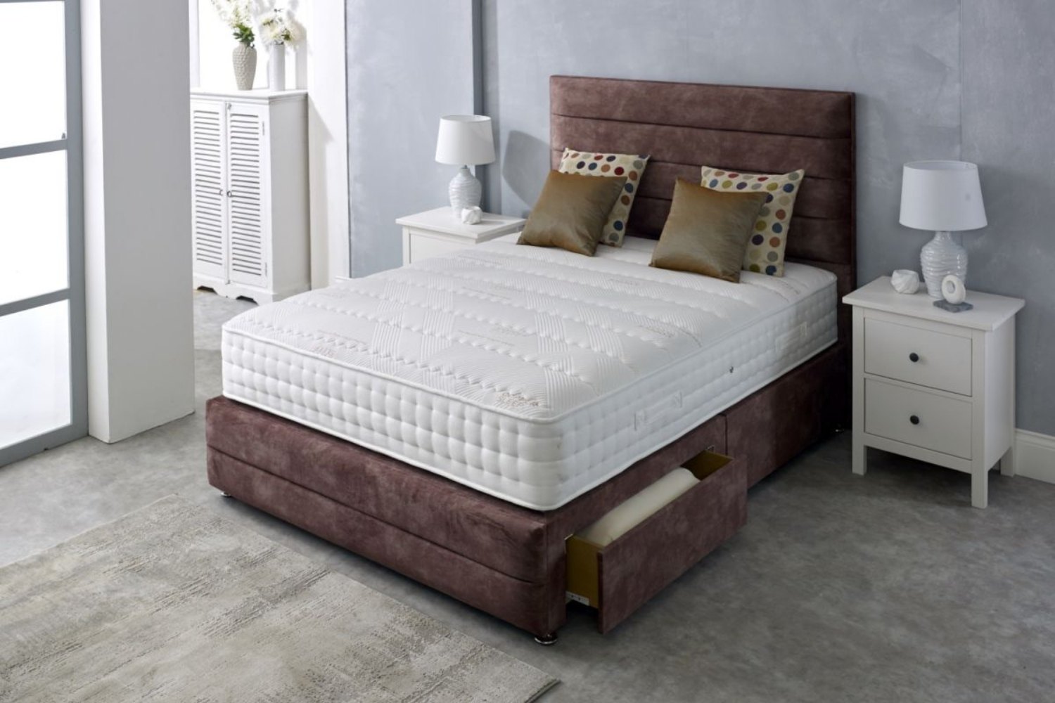 Copper Sleep 2000 Divan Bed - Furniture World