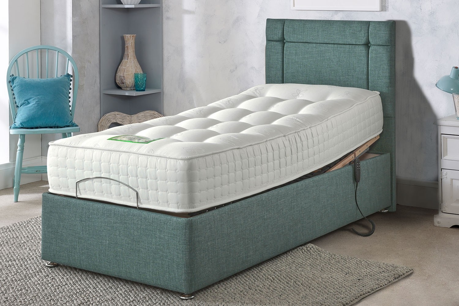 Adjust-A-Bed Supreme 1500 Electric Adjustable Divan Bed | Furniture World