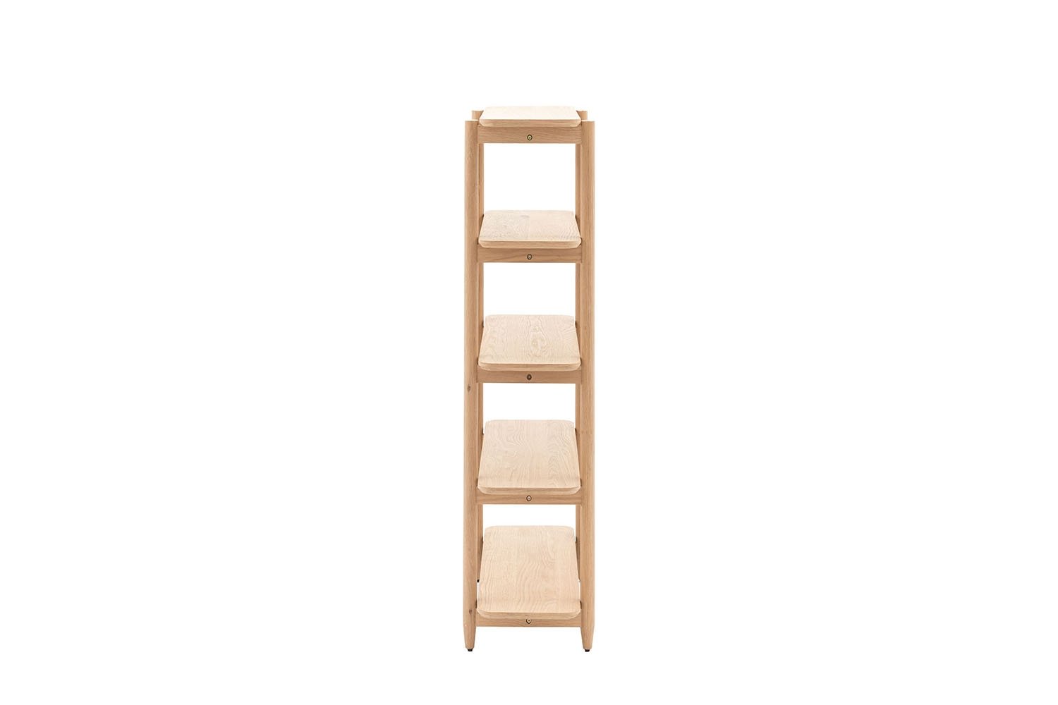 Gallery Direct Hatfield Natural Oak Tall Open Display Unit | Furniture ...