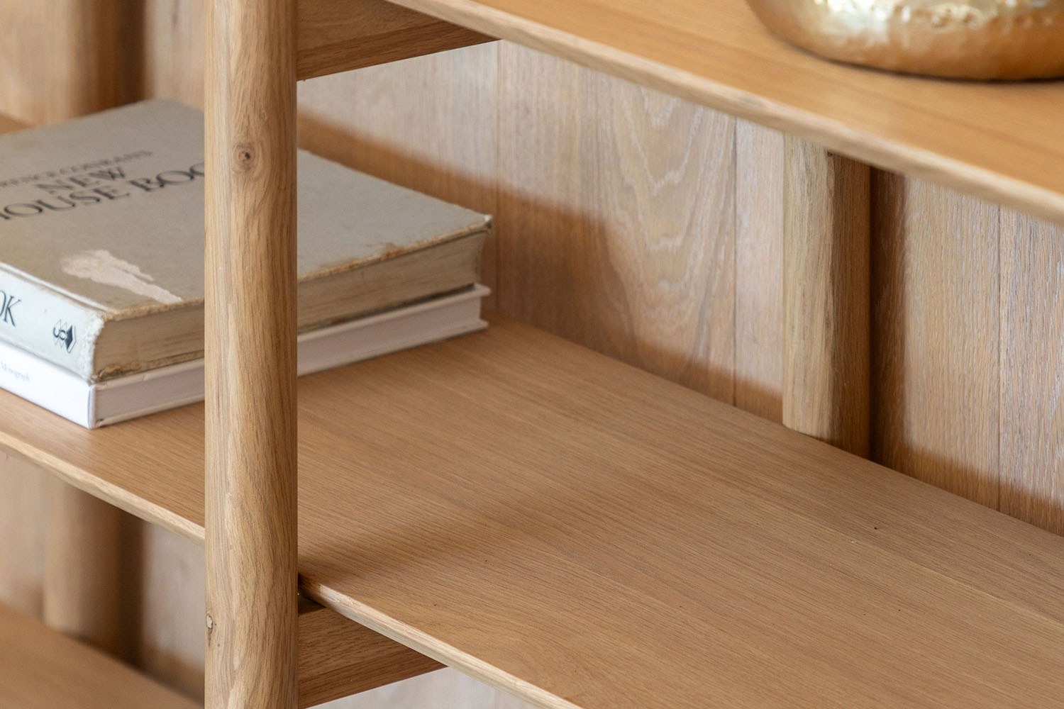 Gallery Direct Hatfield Natural Oak Wide Open Display Unit | Furniture ...