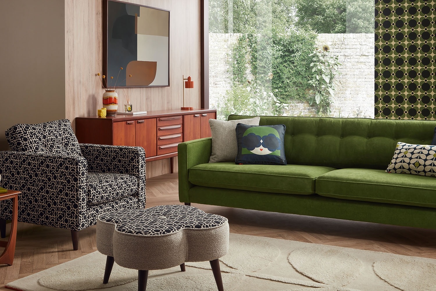 Orla Kiely Ebben Extra Large Sofa | Furniture World